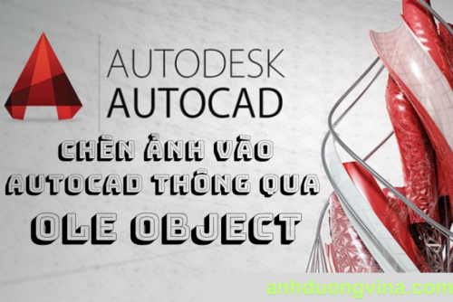 Chèn Ảnh Vào AutoCAD Thông Qua OLE Object - Kỹ Thuật Công Nghiệp Ánh Dương