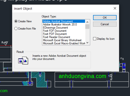 Chèn Ảnh Vào AutoCAD Thông Qua OLE Object - Kỹ Thuật Công Nghiệp Ánh Dương