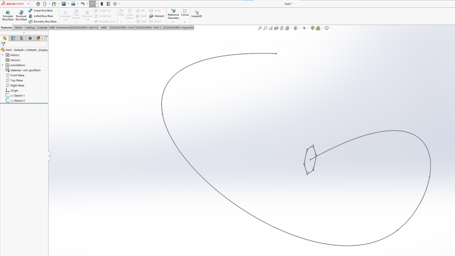 Sử Dụng Sketch Profile của Sweep Boss/Base trong SOLIDWORKS - Kỹ Thuật ...
