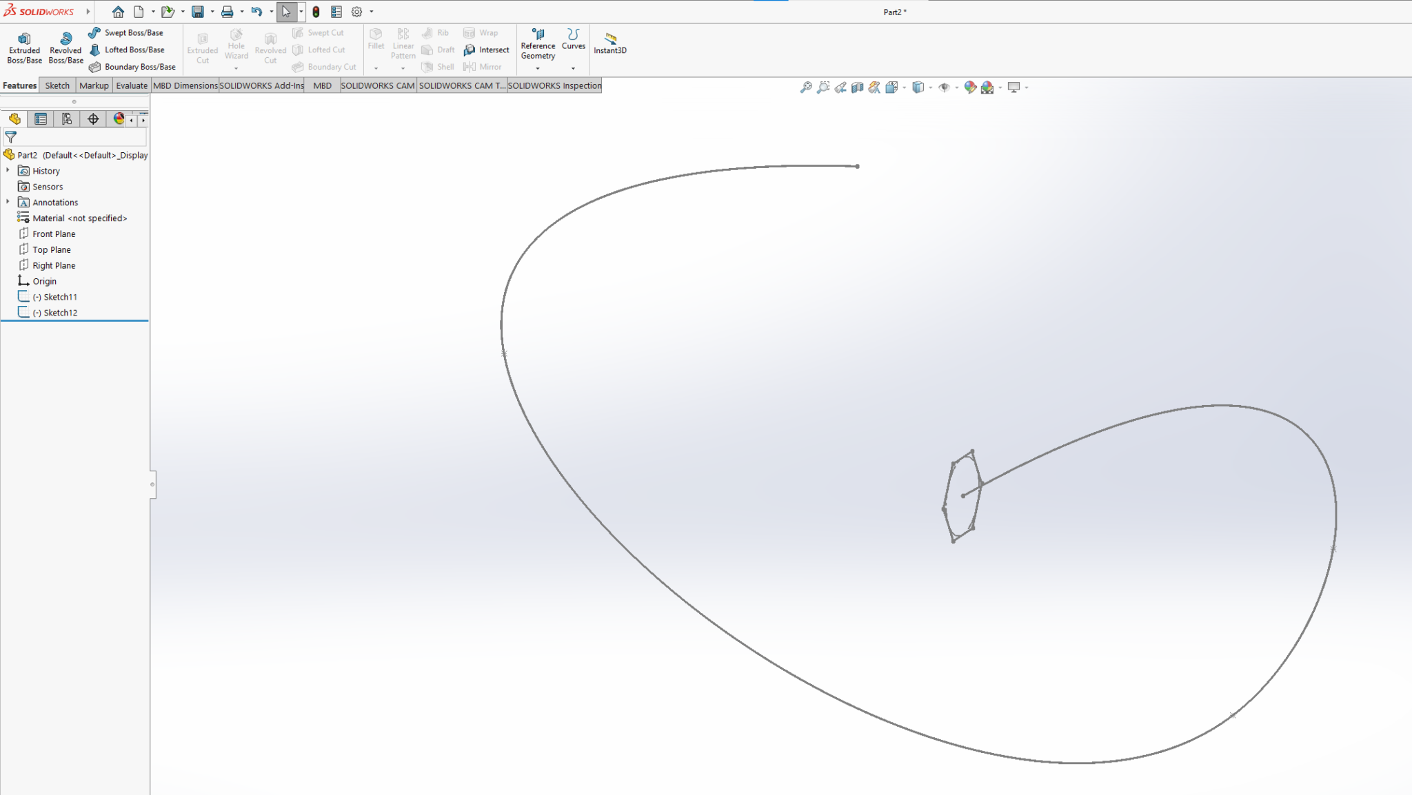 Sử Dụng Sketch Profile của Sweep Boss/Base trong SOLIDWORKS - Kỹ Thuật ...