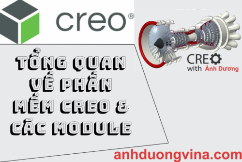 Tổng Quan Về Phần Mềm Creo & Các Module - Kỹ Thuật Công Nghiệp Ánh Dương